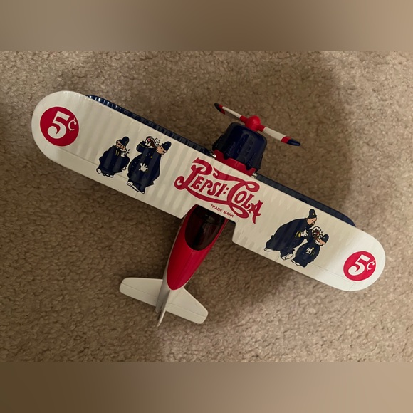 Toys | Pepsi Cola Metal Collectors Airplane | Poshmark
